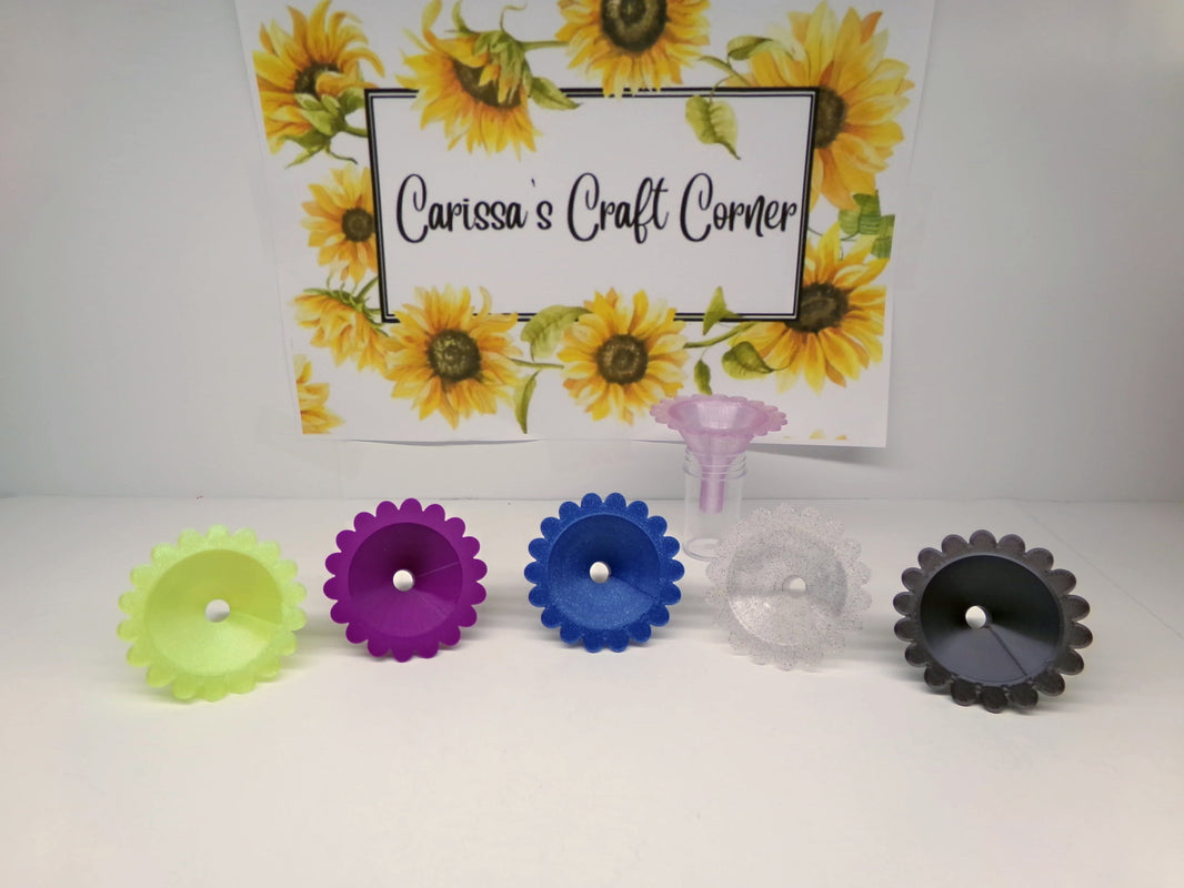 Art Dot Square & Round Container Holders & Funnels – Carissa's Craft Corner